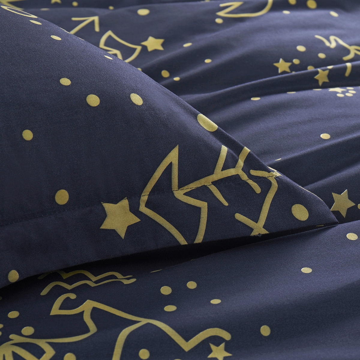 Reversible Duvet Cover | Constellation Star Bedding Set - Imperial Rooms